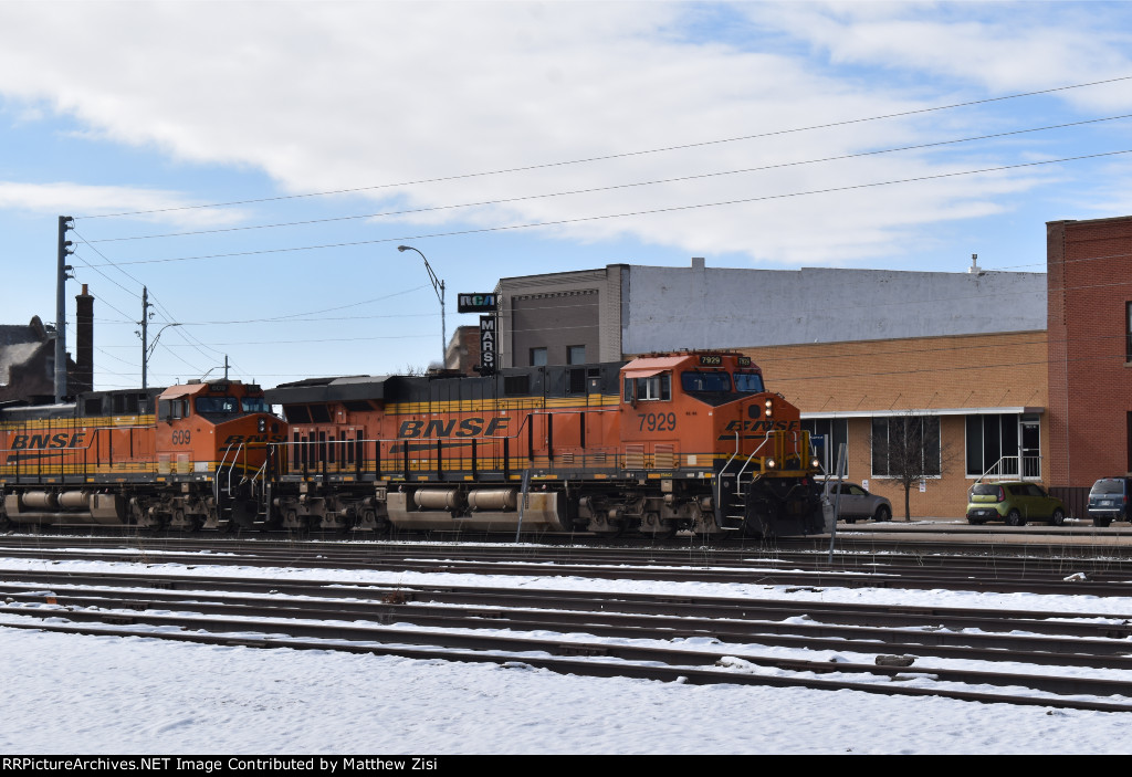 BNSF 7929 609